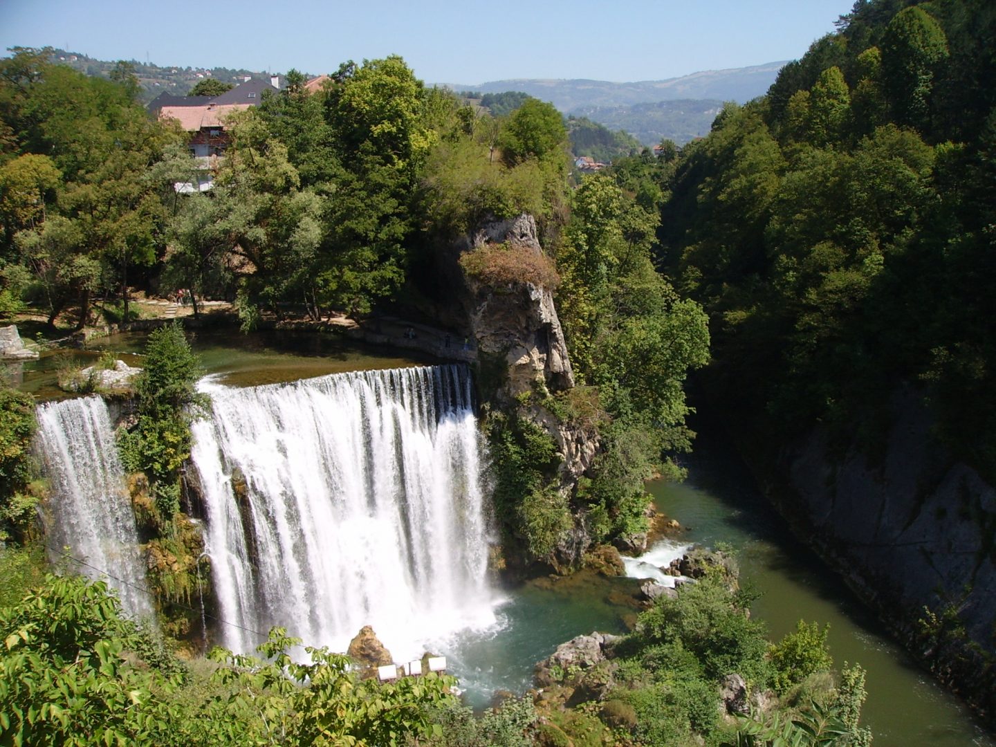 Jajce waterfall - Heaven in Bosnia